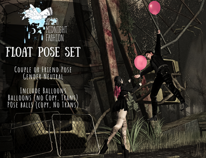 Second Life Marketplace - ::AMF:: Float Pose Set